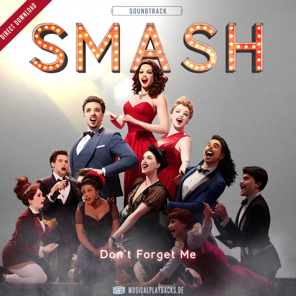 Don't Forget Me - SMASH (Bombshell) - Karaoke